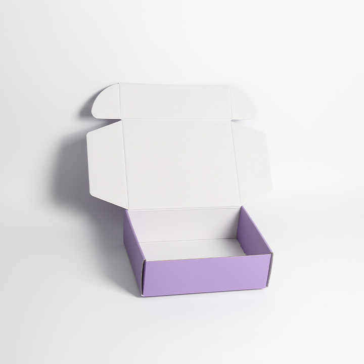 KAKA Free Design Biodegradable Purple Corrugated Packaging Mailer ...