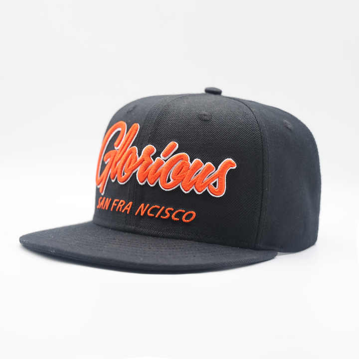 TCAP Custom 6 Panel Flat Brim Basketball Snapback Caps