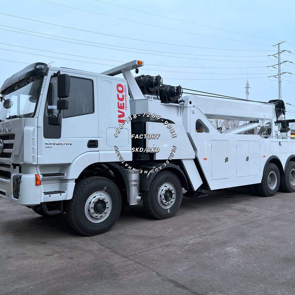 CKD/SKD 40ton 50tons Towing Recovery Heavy Tow Truck for Rescue