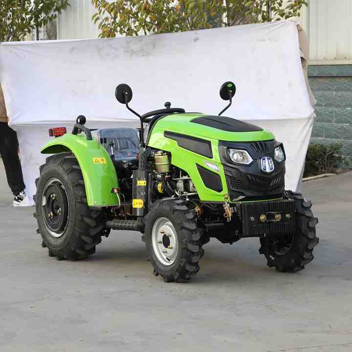 4WD Farm Tractors - High Productivity & Reliable Engines