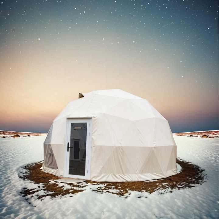 RIAT 4 Season Insulation Factory Price Geodesic Dome Tent