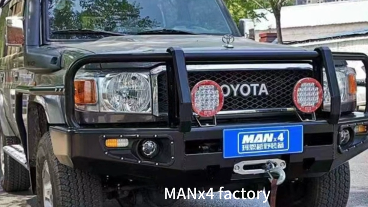 Manxx4 Bull Bar - Durable Front & Rear Bumpers for FJ40
