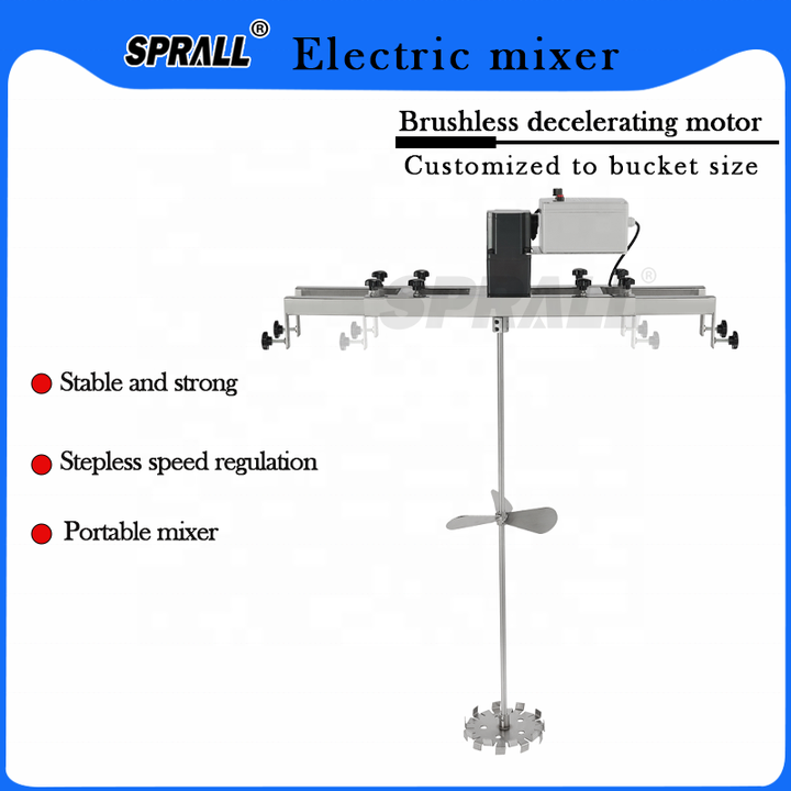 SPRALL Industrial Liquid Mixer - High Efficiency & Accuracy