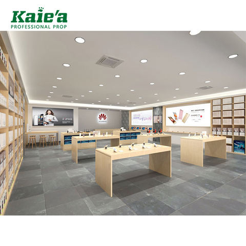 Laptop Retail Display Table - Customizable & Stylish