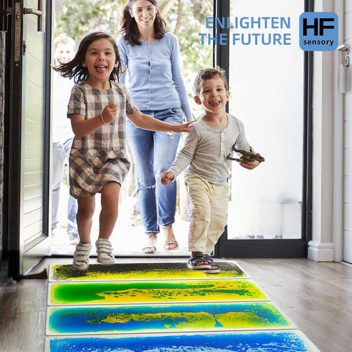 30 Inch Autism Sensory Stair Liquid Floor Tiles Kids Balance BeamToys ...