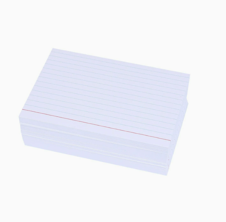Heavy Weight Ruled Lined Index Cards| Alibaba.com
