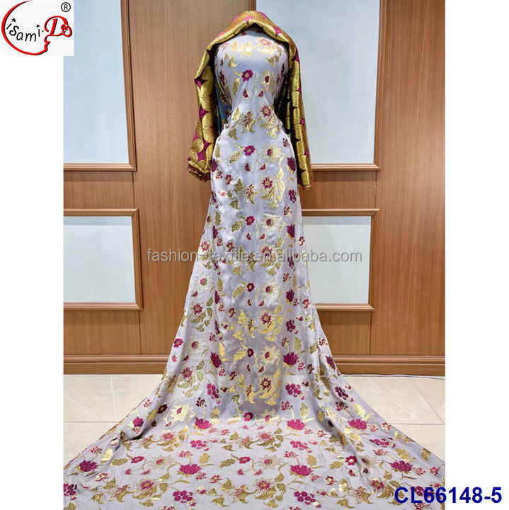 Somalia Fashion Real Silk Garbasar and Dirac ,fashion Hot Sale Fabric ...