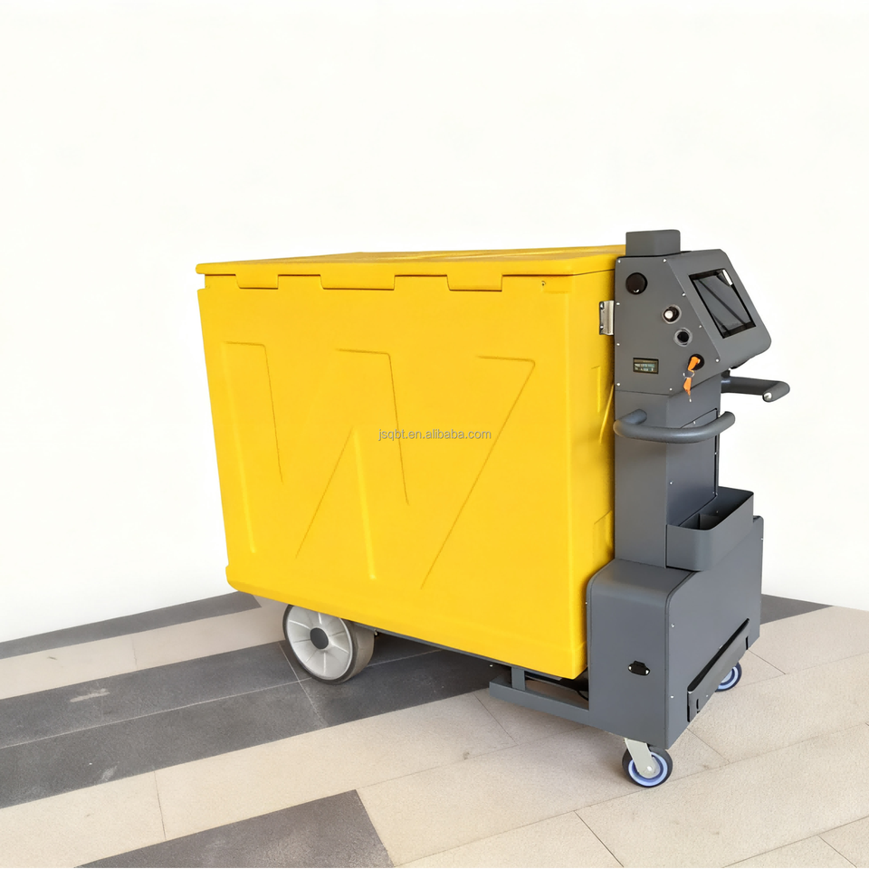 Durable Plastic Waste Bin Large Medical Waste Container Heavy Duty ...