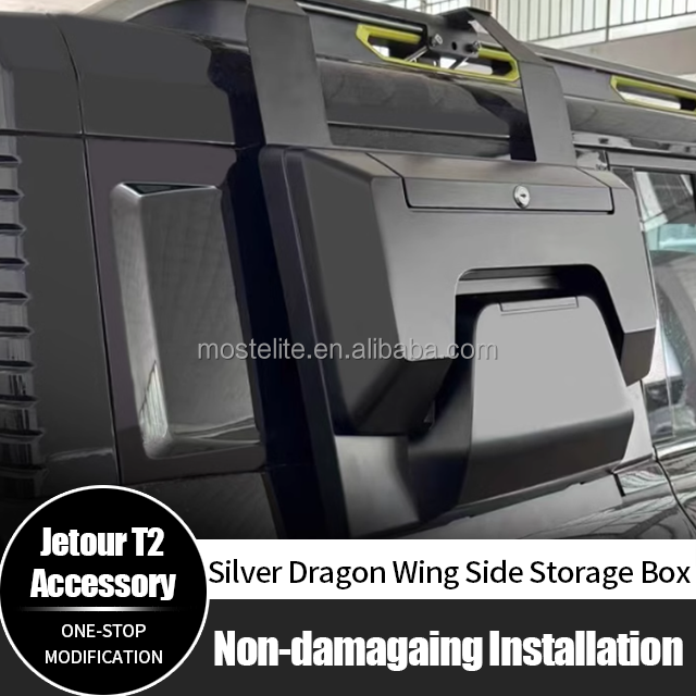New Design Aluminum Side Lockable Backpack Storage Tool Box for Jetour ...