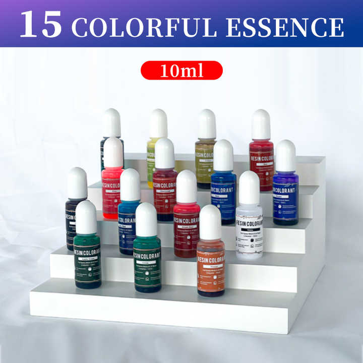Epoxy Resin Dye Color Transparent Concentrated Epoxy Resin and UV Resin ...