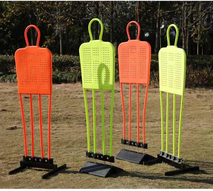 Folding Portable Soccer Free Kick Mannequin - Training Aid