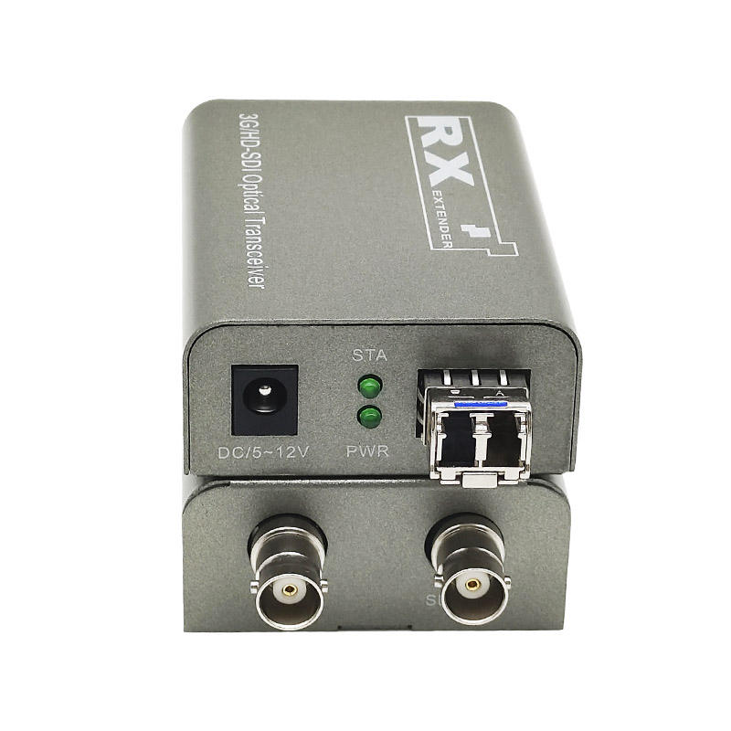 1 Channel Bi-directional 3G SDI over Fiber Extender up to 20km Lossless ...