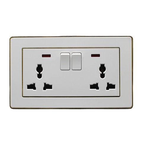 Modern Universal Satellite Television Data and TV Wall Socket UK ...