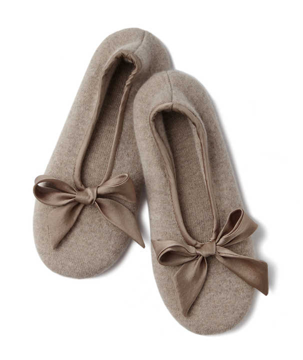Cashmere Indoor Slipper Pure Cashmere Knitted Ballet Slippers| Alibaba.com