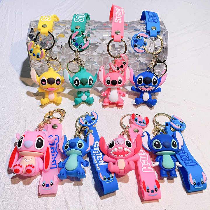 Stitch Cute Anime Keychain - Perfect for Holidays & More
