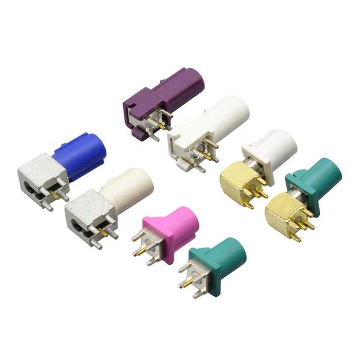 Konnra High-Speed Female Fakra Wiring Harness Connectors SMB Adaptor ...