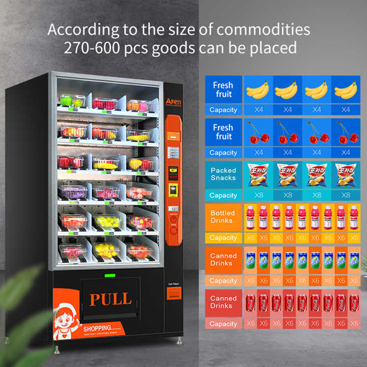 AFEN Intelligent Fresh Food Vending Machine - Healthy Choices