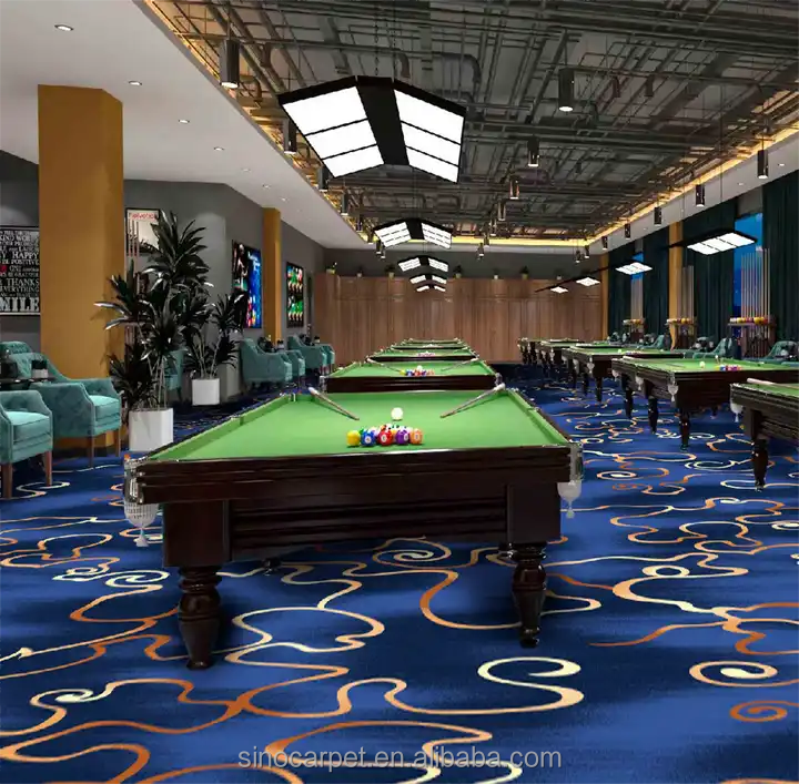 Luxury Golf Club Carpet Nylon Printed Carpet 5 Star Hotel Room Banquets ...