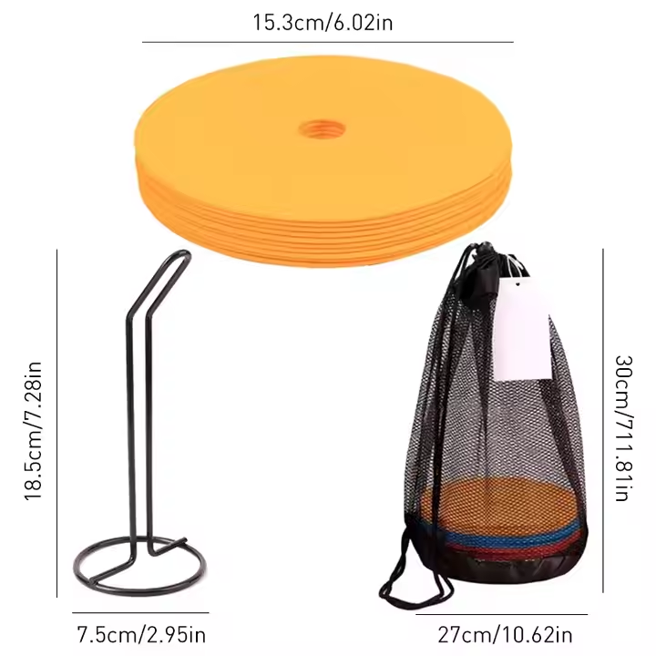Wholesale 6-Inch Flat Agility Cones for Football and Basketball ...