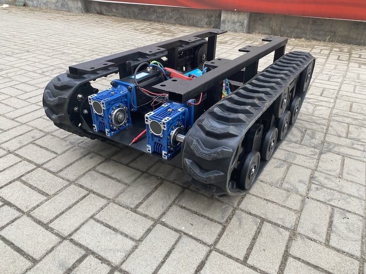 All Terrain Rubber Track Chassis - Durable & Versatile