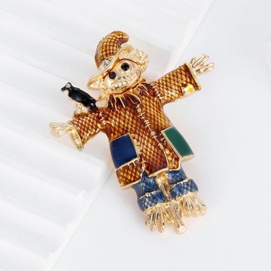 Clown Pin Fashion Designable Personalized Alloy Brooch Retro Style ...