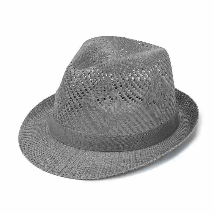 Spring and Summer Men's Top Hat Fashion Breathable Sunshade Top Hat ...