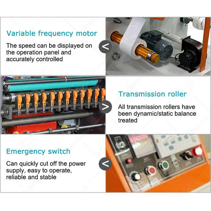 OCEAN Fabric Bopp Tape Jumbo Roll Rewind Machine Plastic Film Thermal ...