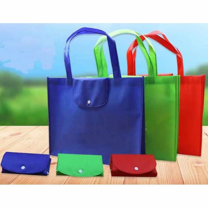 Free Stock Sample Customized Reusable Laminated Non Woven Bag Plain Eco ...