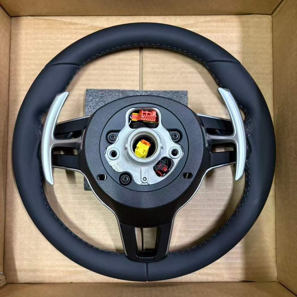 For PINDUN Luxury Car Steering Wheel Porsche Cayenne Macan Panamera 970 ...