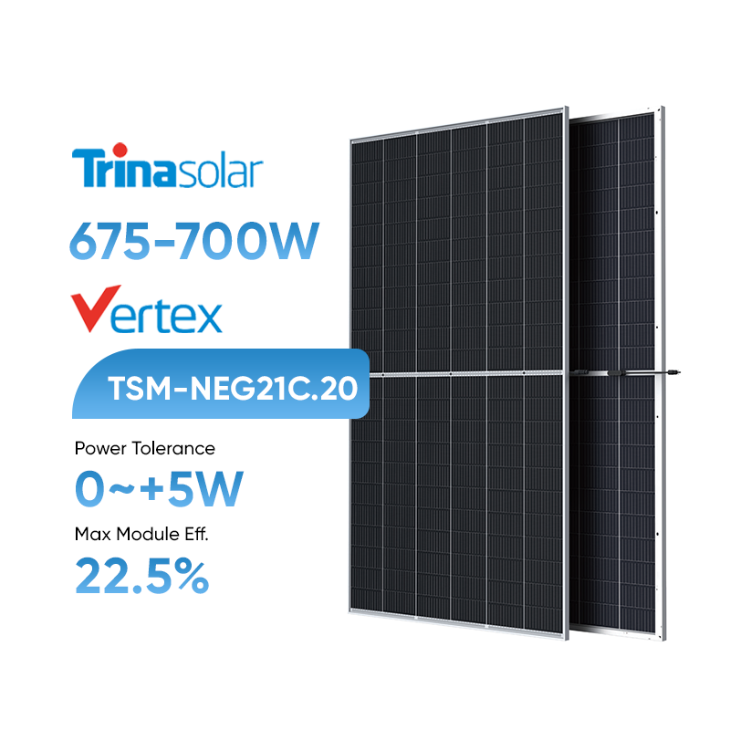 Trina Solar Monocrystalline N-type Bifacial Double-Glass Half Cell ...