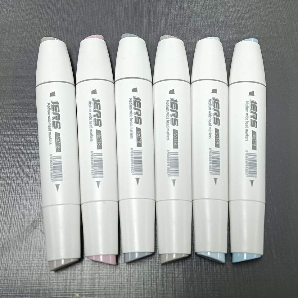 IERS Popular Design Professional Colors Alcohols Double Tip Chisel and ...