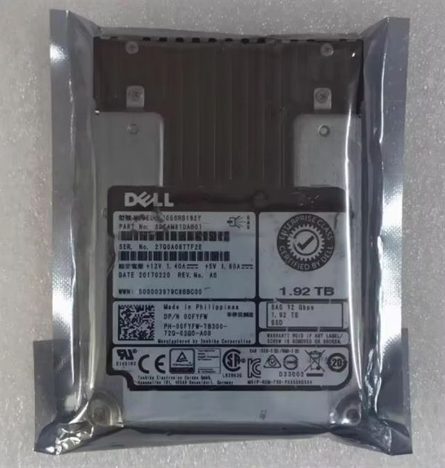 00FYFW 1.92TB SAS PX05SRB192Y SSD 12Gbs for Server| Alibaba.com