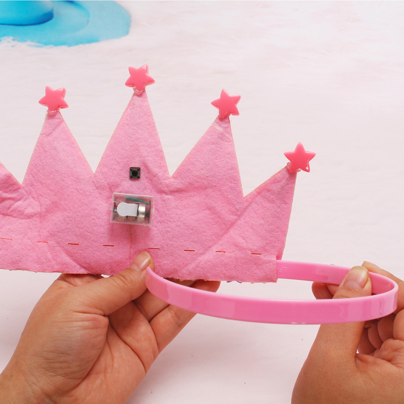 Light up LED Happy Birthday Crown Headband for Kids Adults Party Photo ...