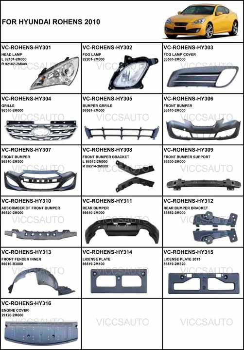 OEM 86610-2M000 AUTO CAR REAR BUMPER for HYUNDAI ROHENS 2010| Alibaba.com