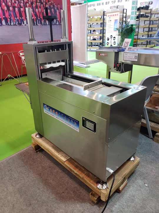 High Efficiency Meat Slicer - Automatic Goat Meat Cutting Machine