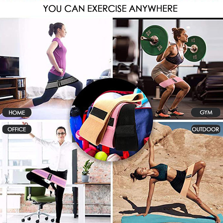 Custom Logo Yoga Pull Ups - Eco-Friendly Hip Circle Bands