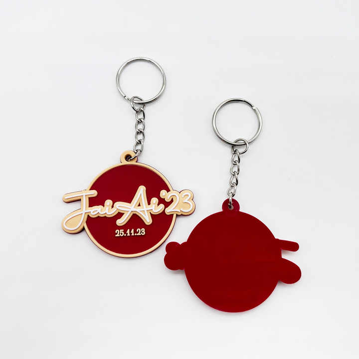 Promotion Custom 2d Soft Pvc Keychain Key Chain logo Soft Rubber ...