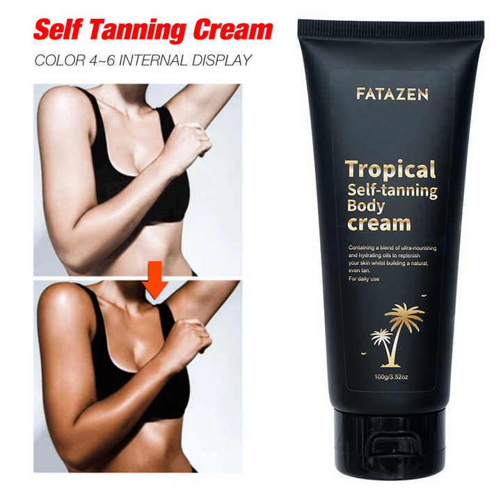 3Hrs Instant Dark Tanning Lotion Butter Body Care Sunscreen Suntan Oil Skincare OEM Self Tanner ...