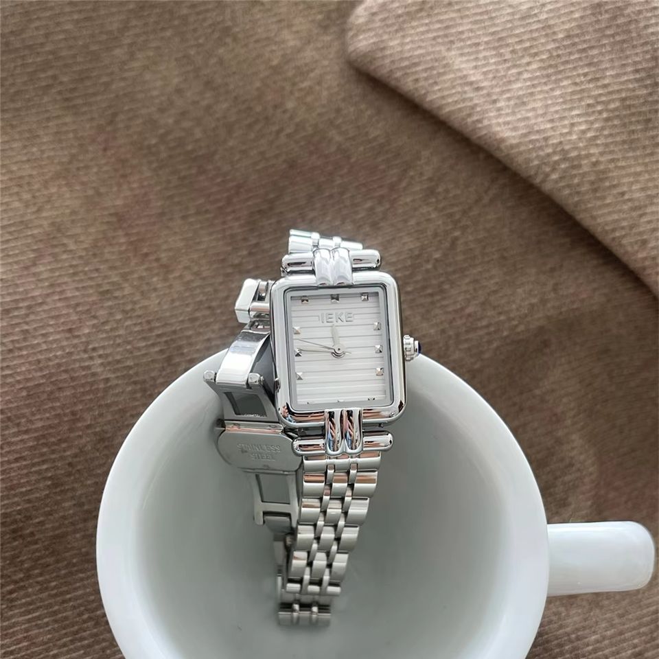 IEKE Petite and Exquisite Small Square Watch for Women with Niche ...