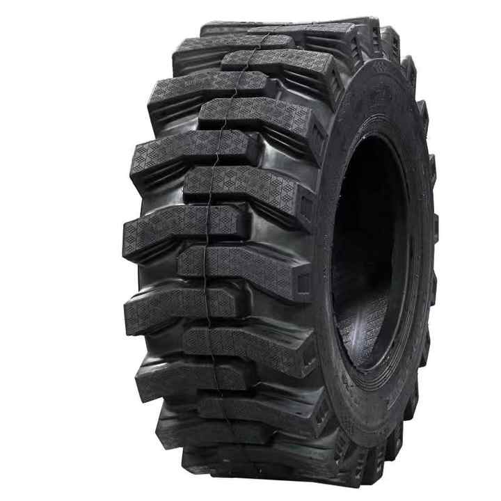 16/70-20 Loader Cushion Excavator Tires Widened Tread With Zigzag ...