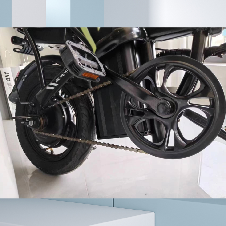 Mini Folding Electric Bicycle - 400W 48V City Bike