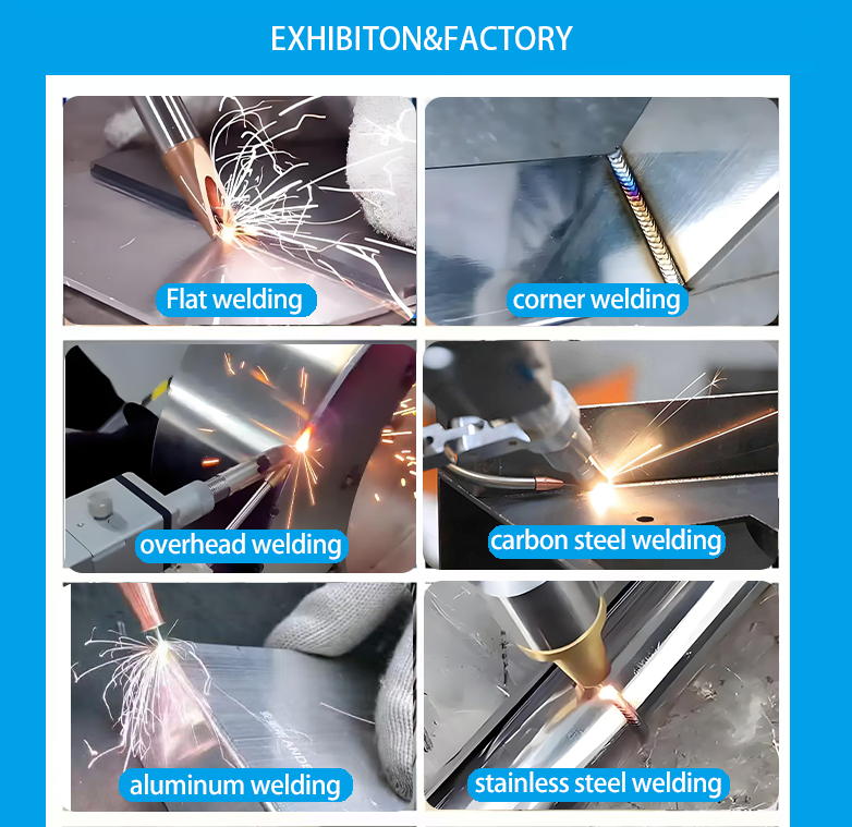PAT-1500 Air Cooled 4in1 Handheld Fiber Laser Welding Cutting Cleaning ...