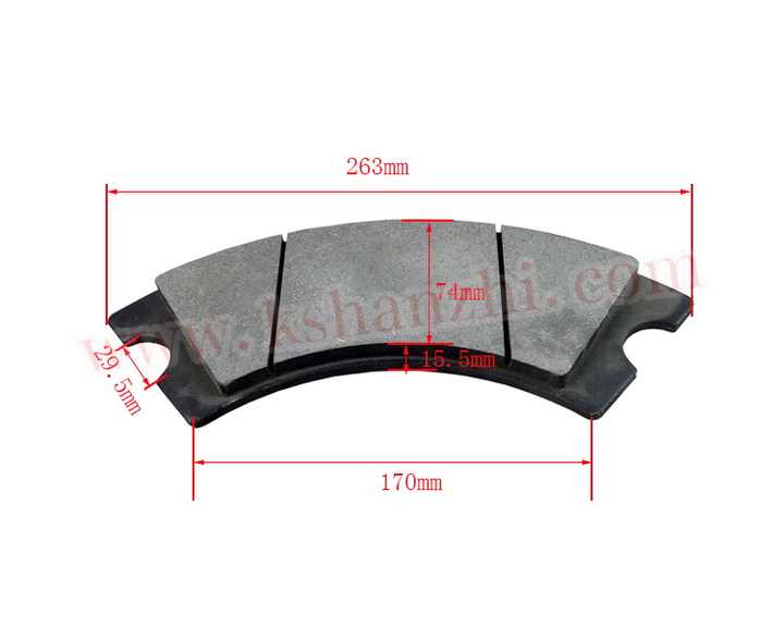 Forklift Parts PR60.23C.3-1 Brake Pads for CPCD100H