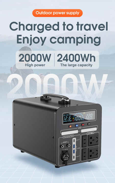 1000W Solar Power Station - Reliable Emergency Generator