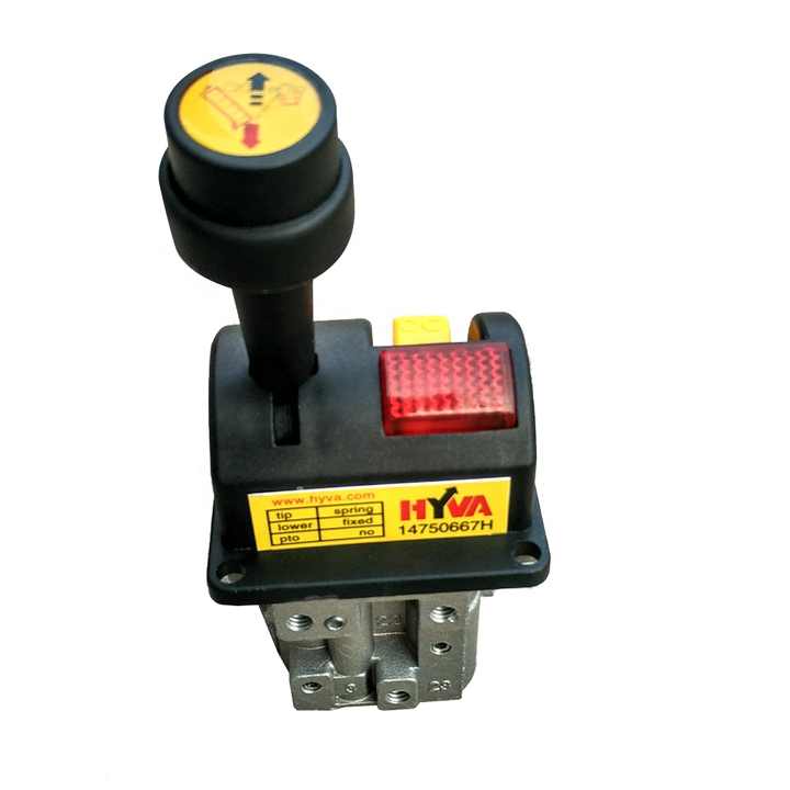 Sinotruk Parts - Hand Brake Valve 14750667H Lifting Valve 4 Hole