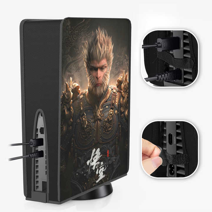 New Trend Black Myth WuKong Spider for PS5 Console Vertical Dust Cover ...