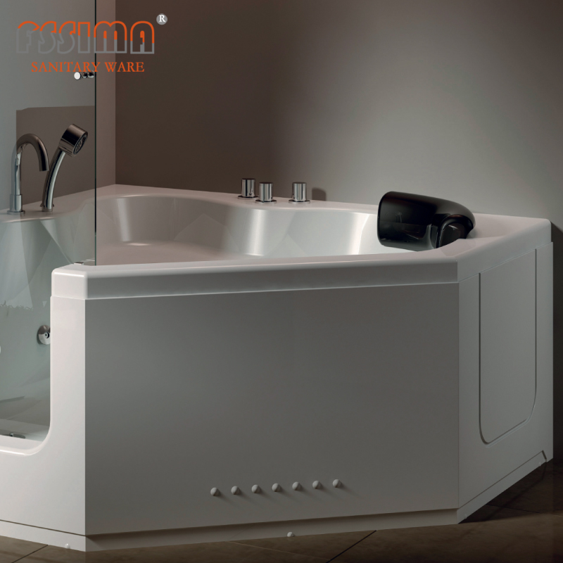 walk in tub bathtub shower combo corner bath tub