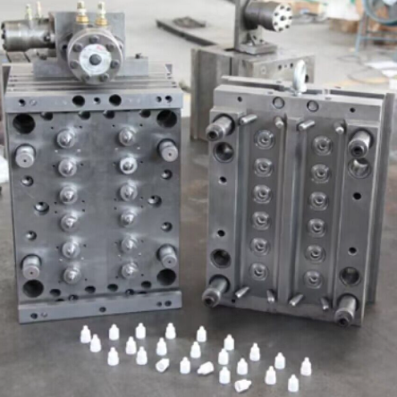 Automatic Eye Dropper Cap Mold with 300kN Clamping Force for PS/PC/PP ...