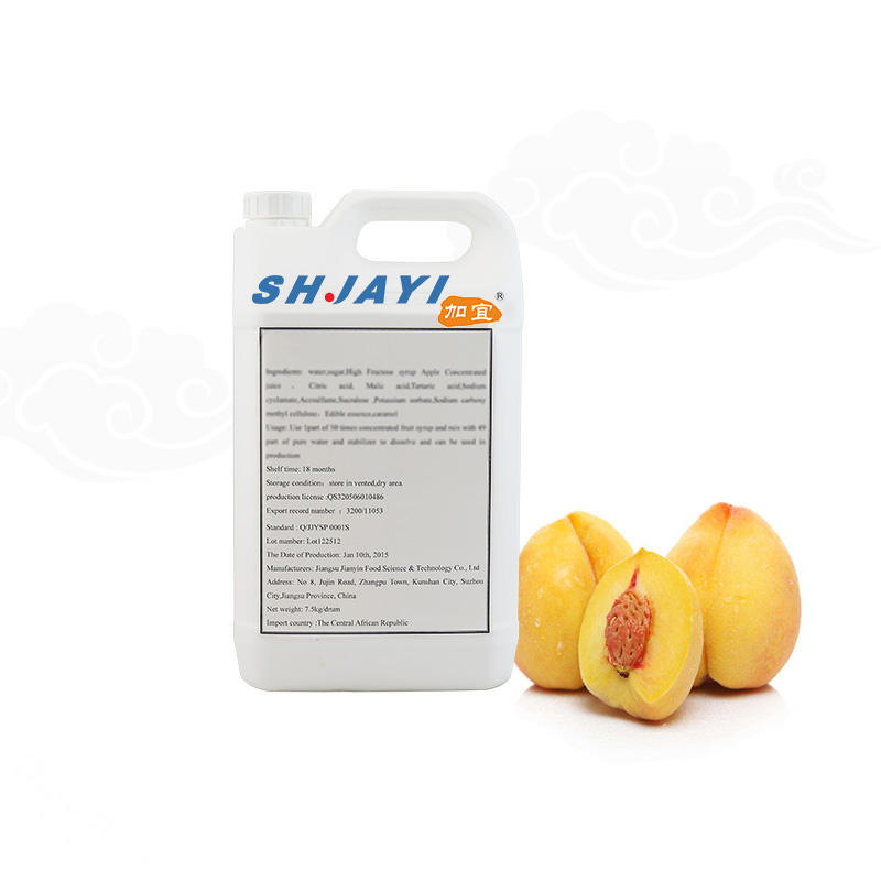 2026 Hot 50 Times Concentrate Syrup for Yellow Peach Flavor Carbonated ...