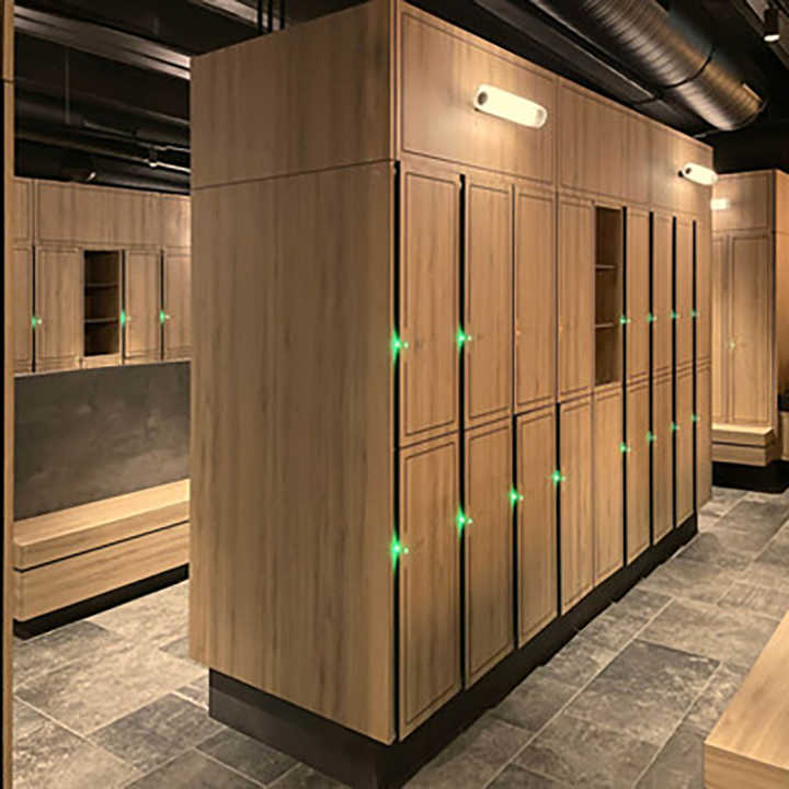 High Technology Modern Sports Gym Cabinets Storage Lockers School Metal ...
